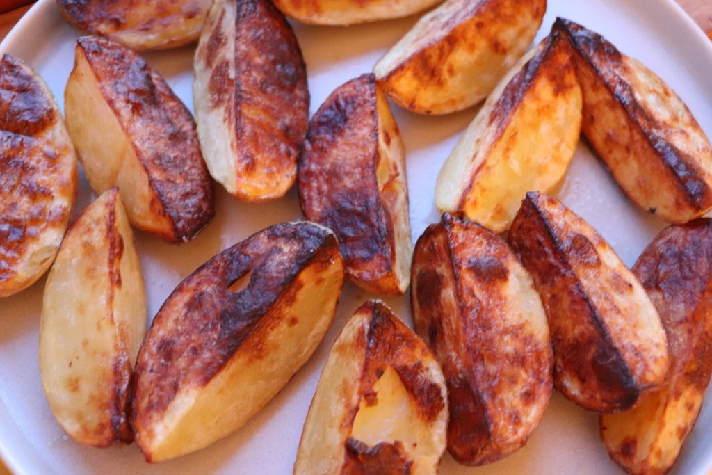 Airfryer sültkrumpli (tepsis burgonya forrólevegős-fritőzben ...