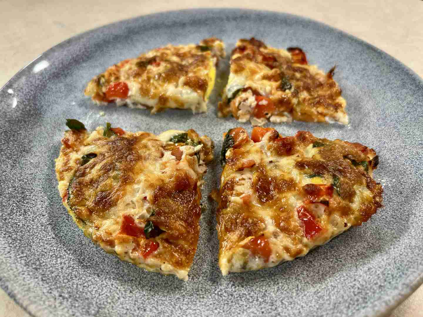 Airfryer frittata - Forrólevegős-fritőz
