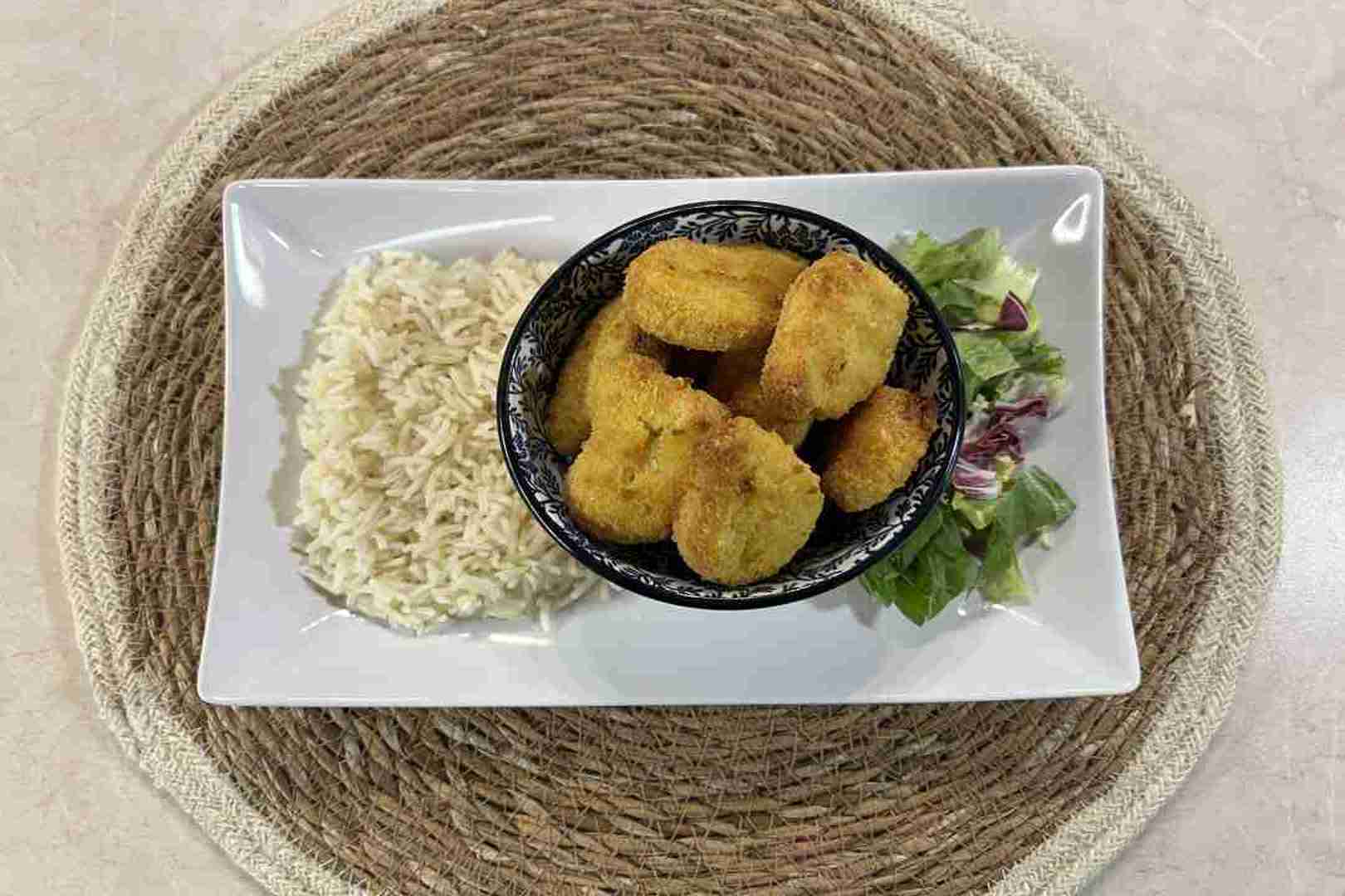 Fagyasztott csirke nuggets airfryerben - Forrólevegős-fritőz